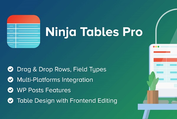 Ninja Tables Pro Coupon Codes 2025 - Get 65% discount NinjaTables Plugin
